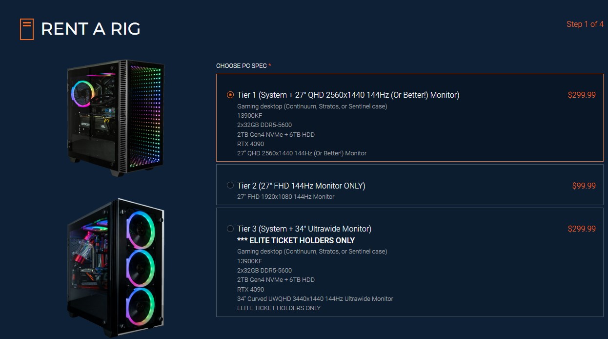 QuakeCon 2023 BYOC PC & Monitor Rental Details! - Church of Quake