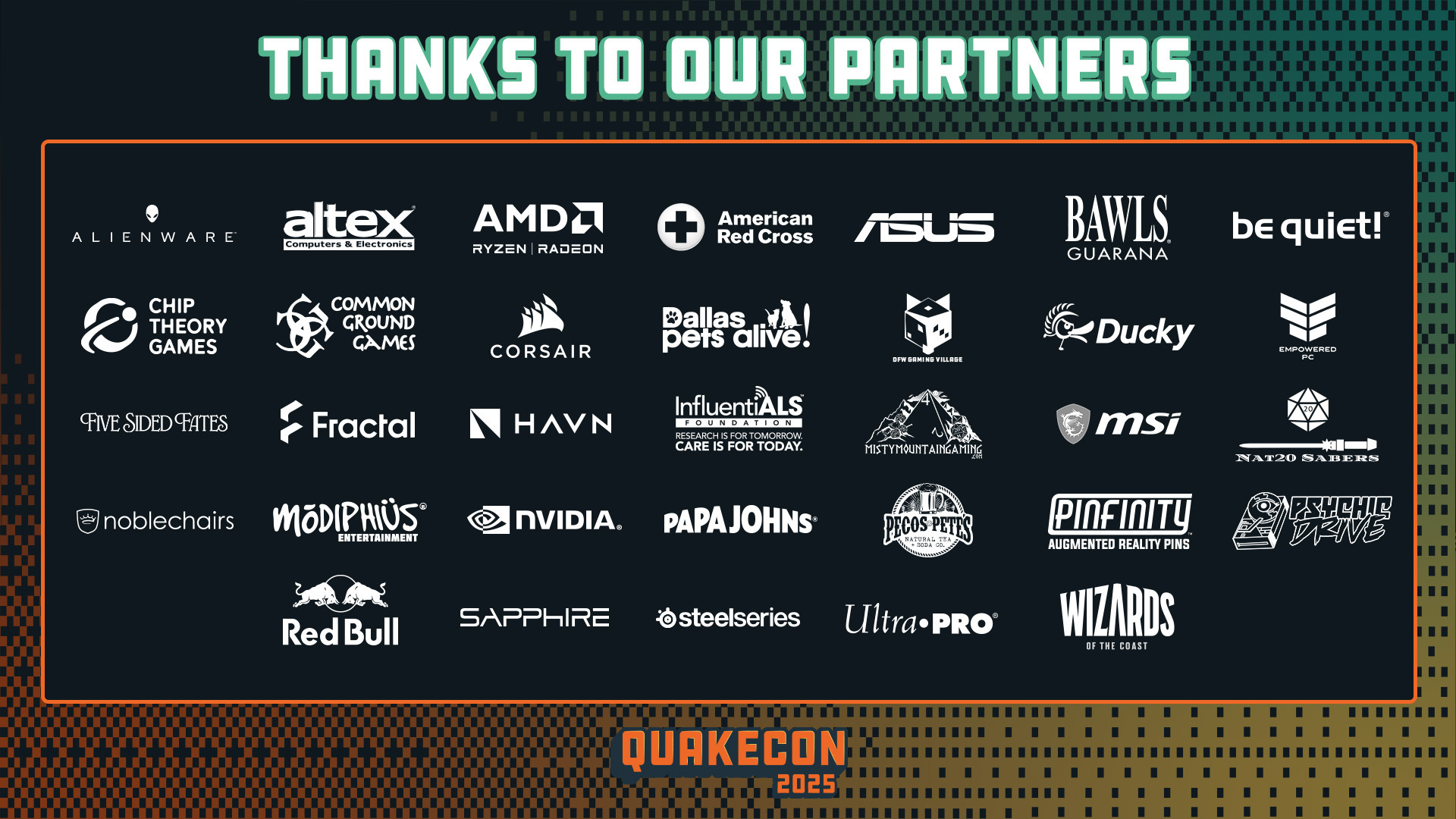 QuakeCon 2025 Food Trucks, Partners, Concessions & more. - Church of Quake